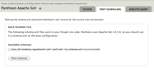 Using Solr On Drupal 7 Apache Solr For Drupal Pantheon Docs