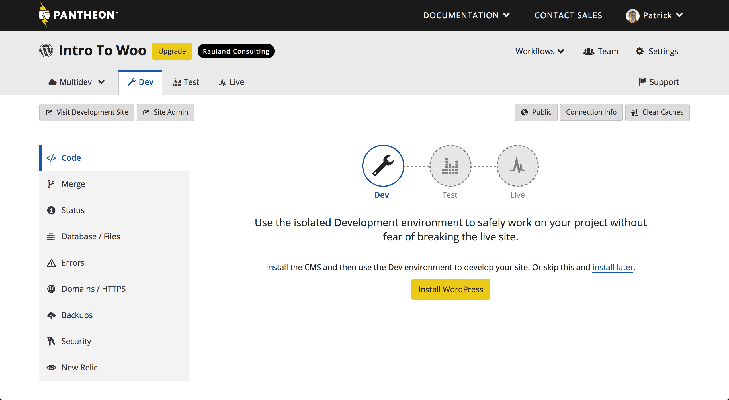 Store Setup | WooCommerce Quick Start | Pantheon Docs