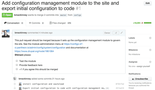 Collaborative Development with an External Repository | Git on Pantheon Guide | Pantheon Docs