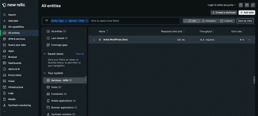 Activate New Relic | New Relic Performance Monitoring on Pantheon | Pantheon Docs