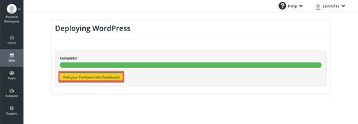 Chapter 3: Site Creation | WebOps Certification | Pantheon Docs