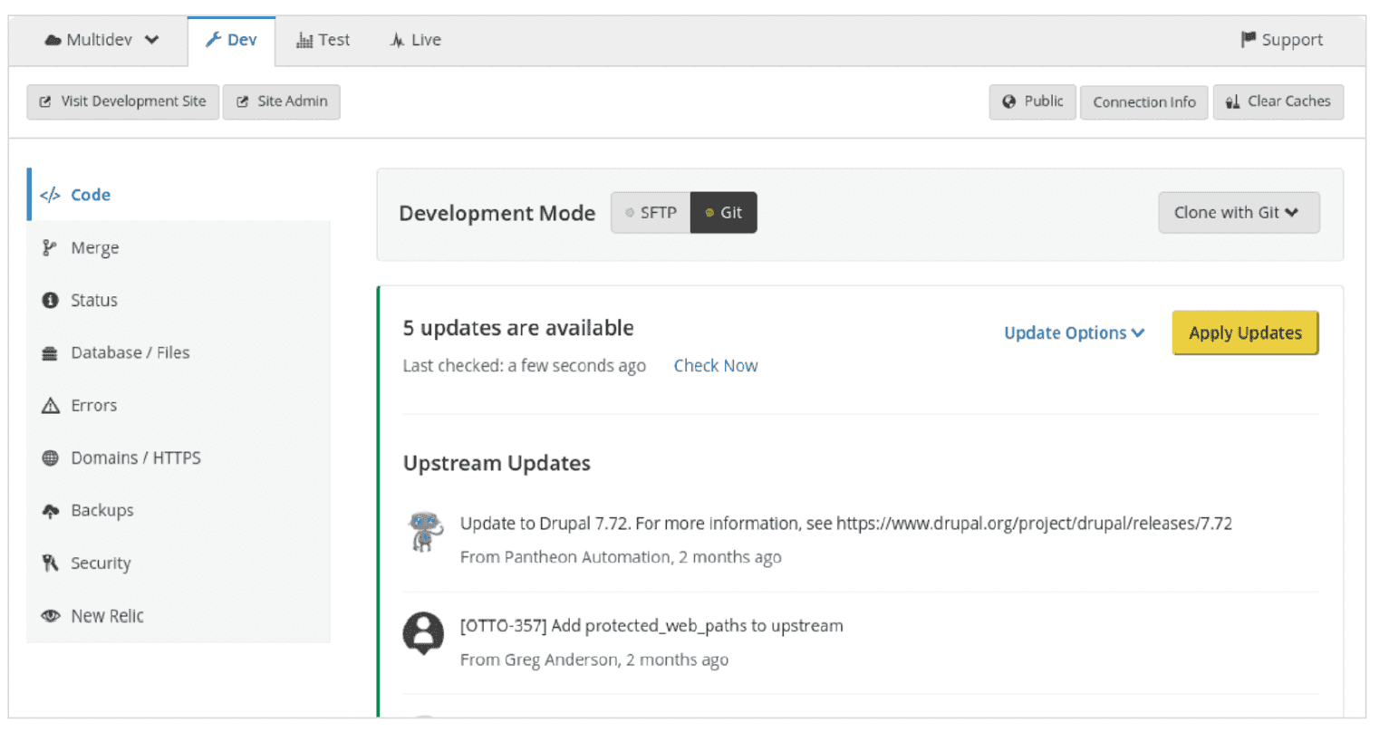 Chapter 10: Custom Upstreams | WebOps Certification | Pantheon Docs