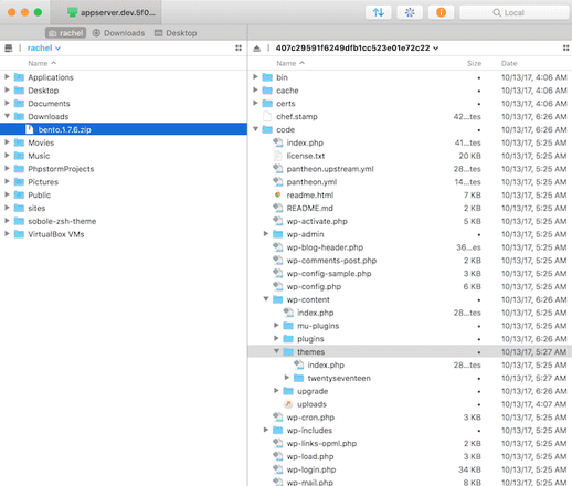 Manage Themes Using Git With Sftp And Wordpress Pantheon Docs 8532