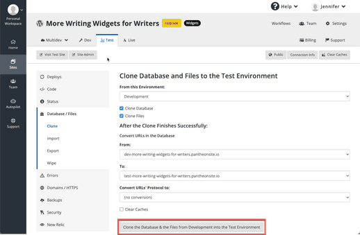 Launch Your Site | Get Started with Pantheon | Pantheon Docs