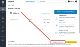 Add a Site | Get Started with Pantheon | Pantheon Docs