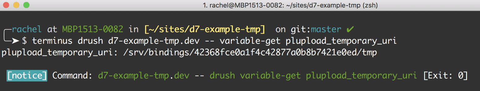 Temporary File Management | Pantheon Filesystem | Pantheon Docs